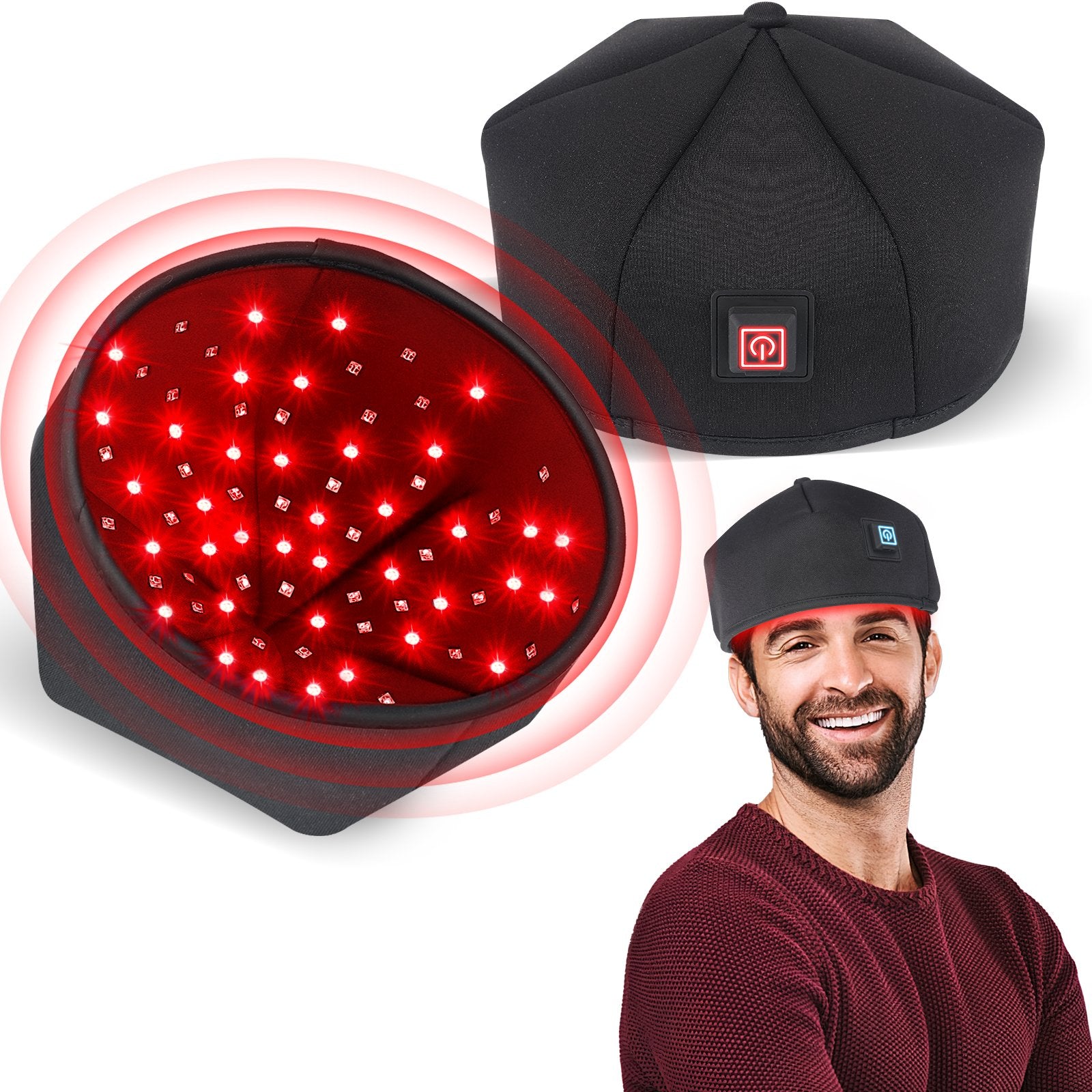 Red Light Hair Growth Cap – Astarexin
